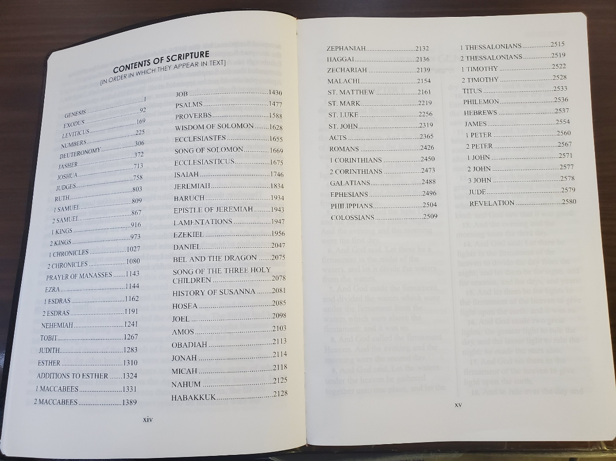 Holy Scriptures (large print)(black color only) – First Church Store