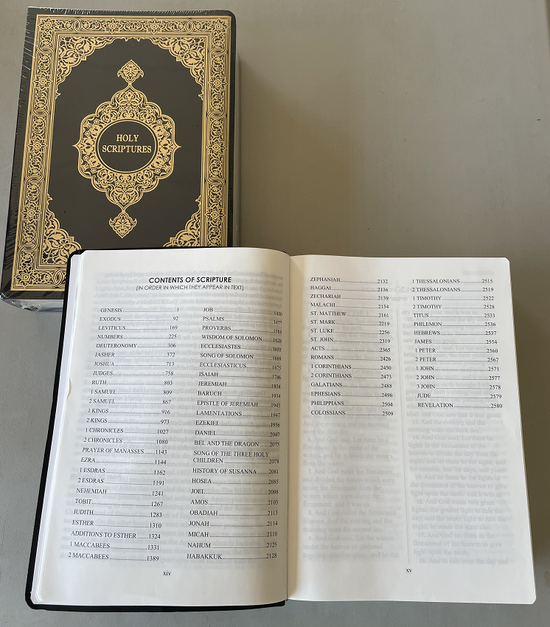 The Holy Scriptures Large Print – First Church Store